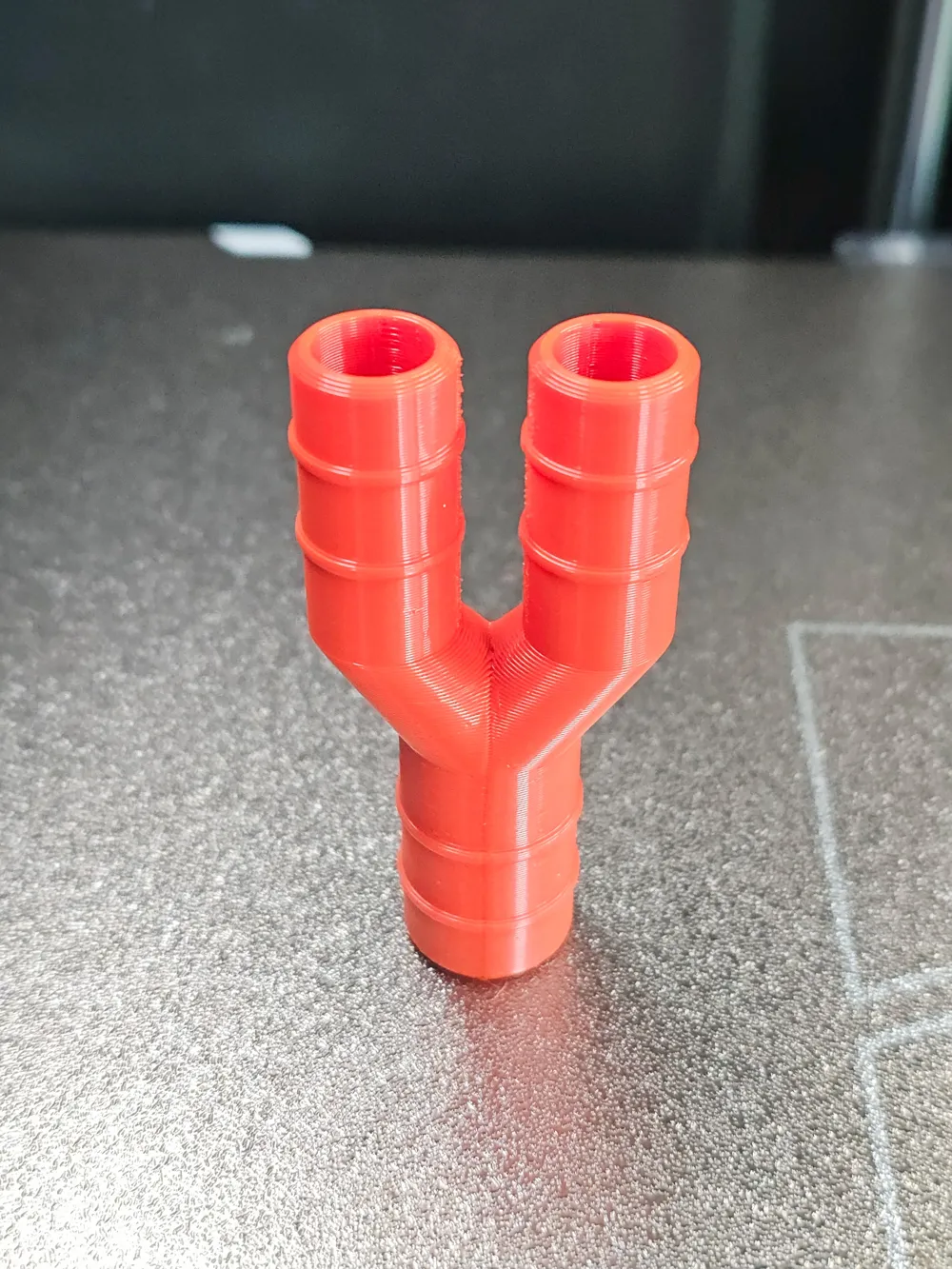 Y hose connector (slide on, parametric) by beo MakerWorld: Download ...