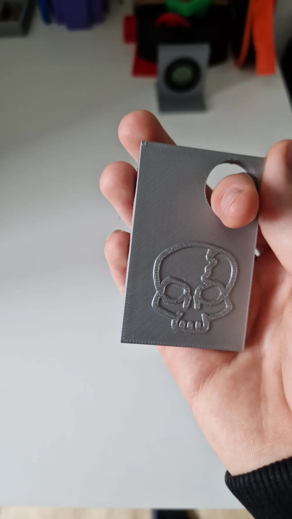 Skull Fidget Toy - Free 3D Print Model - MakerWorld