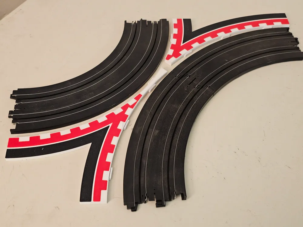 9" to 12" 3off Slot Car Track Border by xcnick - MakerWorld