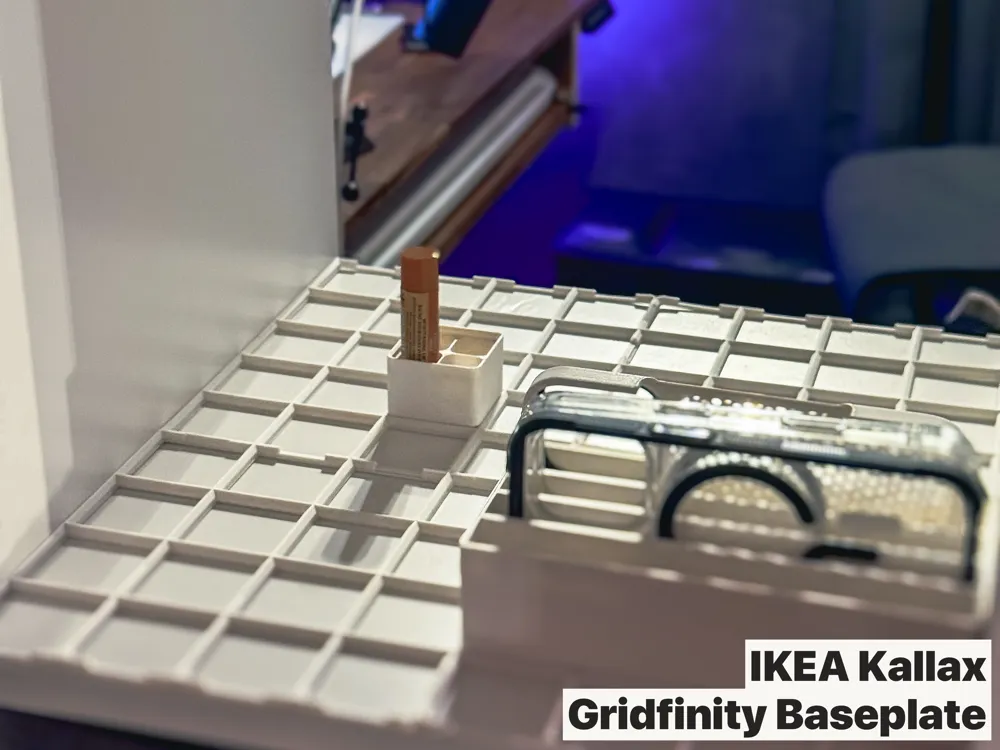 IKEA Kallax Shelf | Gridfinity Baseplate by BokehBlend MakerWorld ...