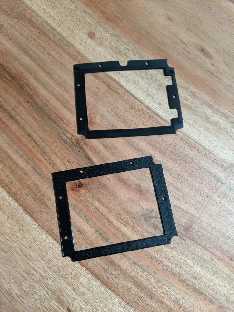 Game Gear LCD Frame & Gasket by LayerCake - MakerWorld