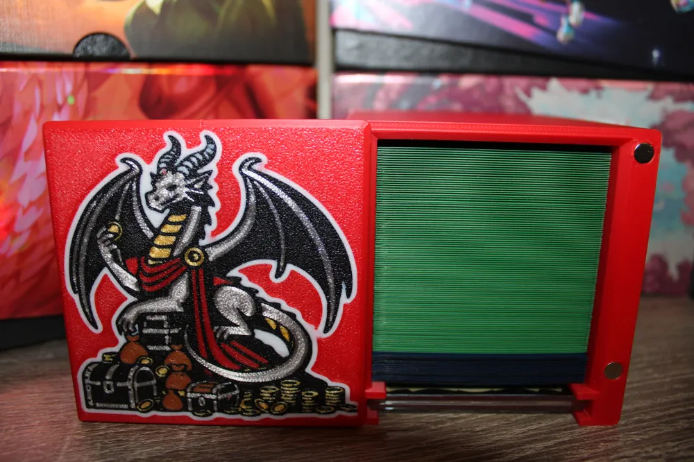 MTG EDH Commander Showcase Deck Box - Korvold by Westly - MakerWorld