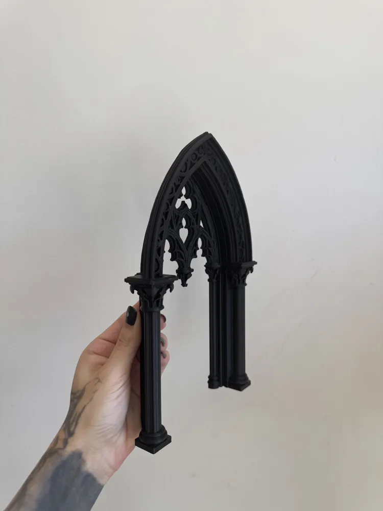 Gothic Arch Wall Decor Goth Frame Wall Plaque Goth by Akshan_Designs ...