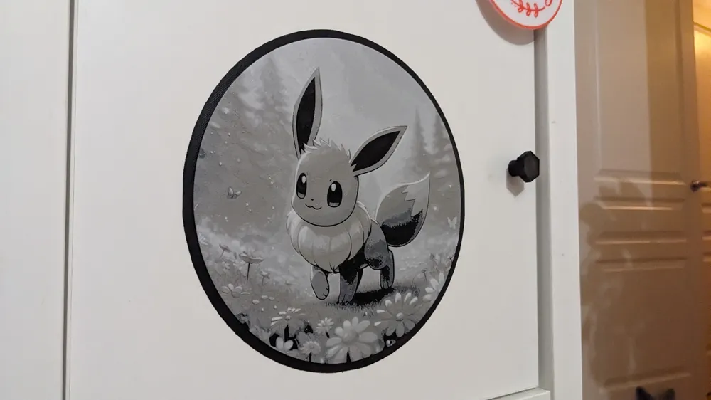 POKEMON Eevee Evoli HueForge by Sebastien - MakerWorld