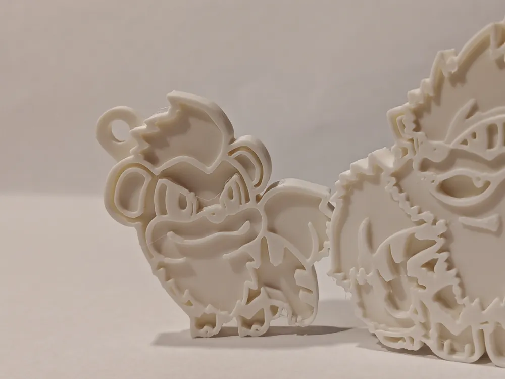 Pokemon Keychain - Growlithe and Arcanine by billy_1411 MakerWorld ...