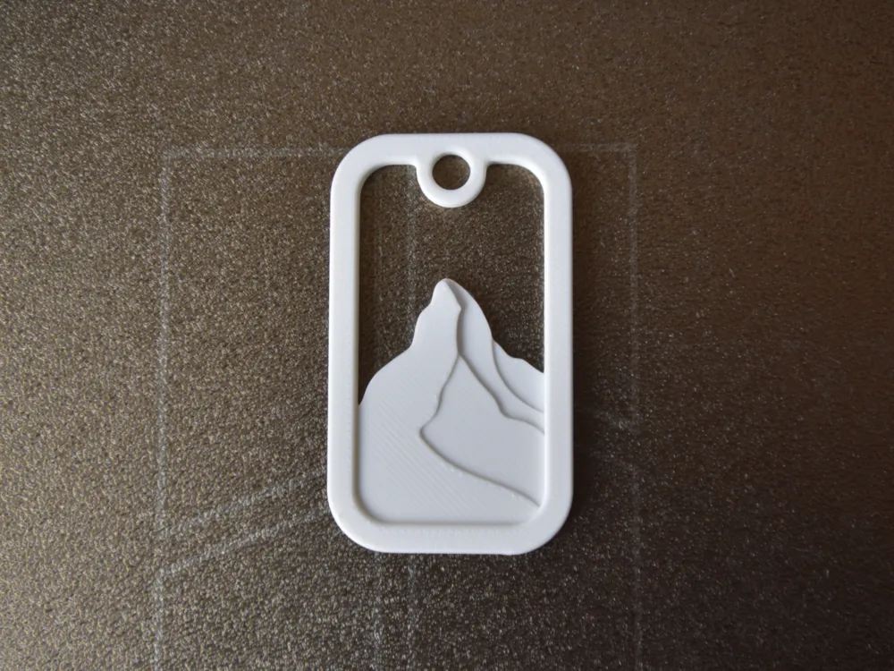 Matterhorn Mountain Tag – Summit series by ab - MakerWorld