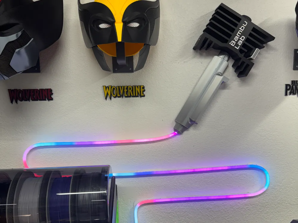 Linkind Smart Neon Rope Wall Mount Brackets - Free 3D Print Model ...
