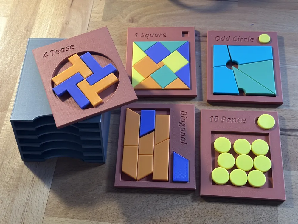 Impossible Puzzles Storage Box - Free 3D Print Model - MakerWorld
