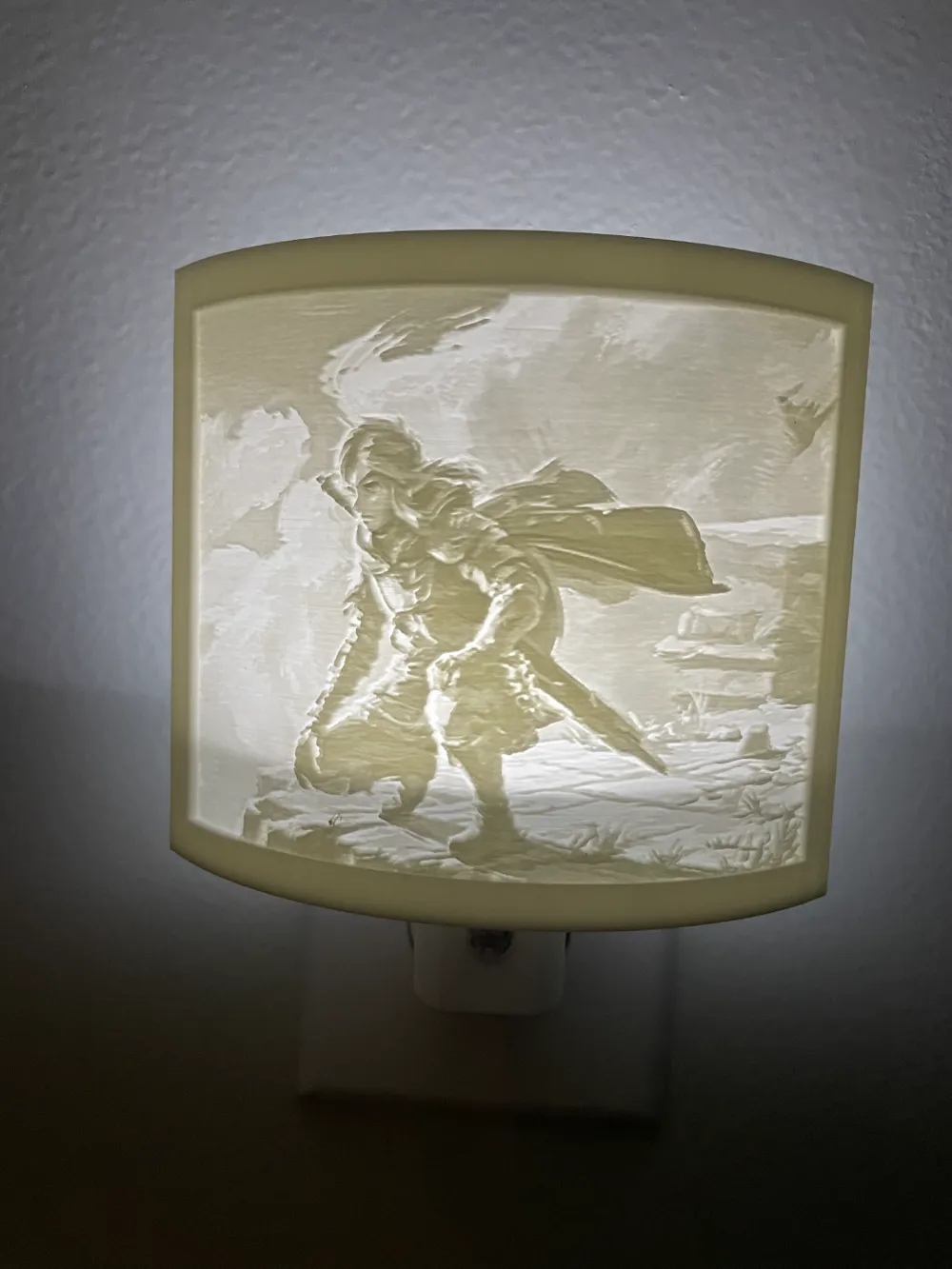 Zelda Night Light / Tear Of The Kingdom / LIthophane by 3D Prints This ...