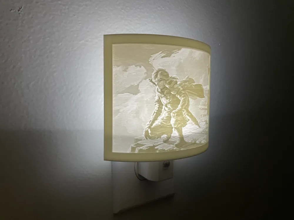 Zelda Night Light / Tear Of The Kingdom / LIthophane by 3D Prints This ...