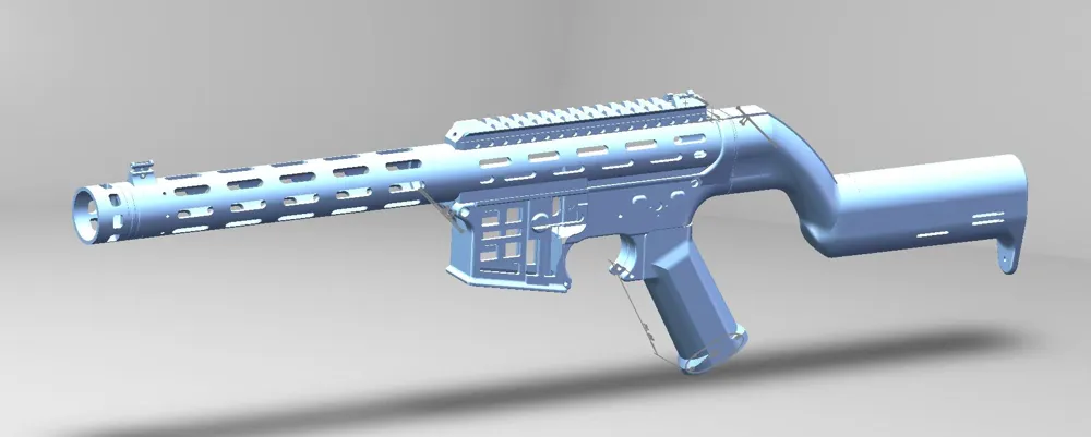 GW SQB AR AEG kits 长城SQB竞技AR套件 by TheDYZ MakerWorld: Download Free 3D Models