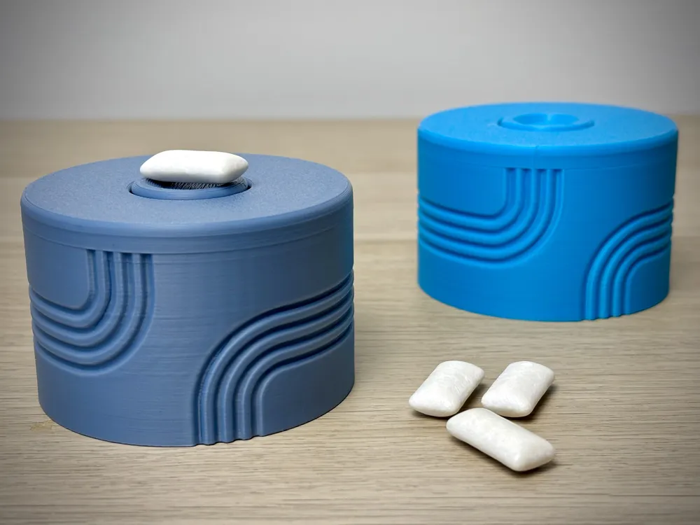 Gum Dispenser | Gum Bottle | Gum Box - Free 3D Print Model - MakerWorld