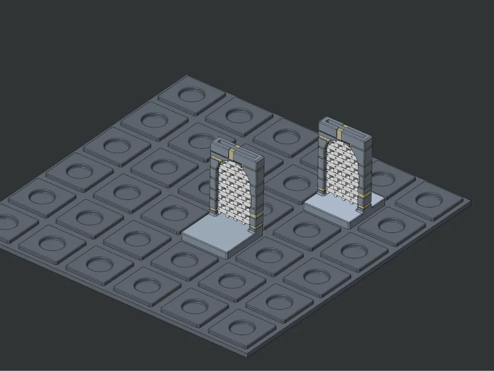 DnD Gitter MK2 – Kostenloses 3D-Druckmodell – MakerWorld