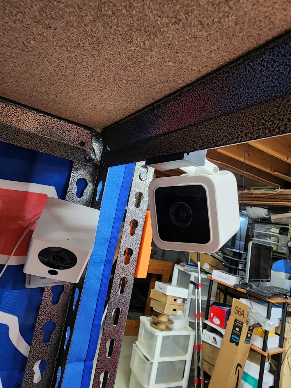 Muscle Rack Wyze Camera 3 Sliding Hanging Bracket by DragonSmithDesigns ...