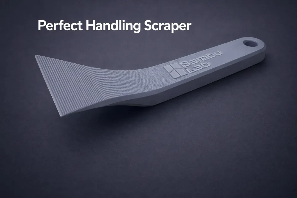 Perfect Handling Scraper - Free 3D Print Model - MakerWorld