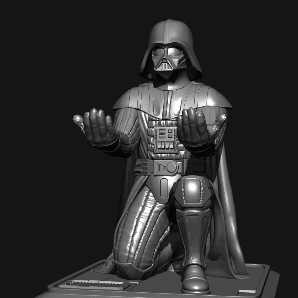 Kneeling Darth Vader Pen Holder - Free 3D Print Model - MakerWorld