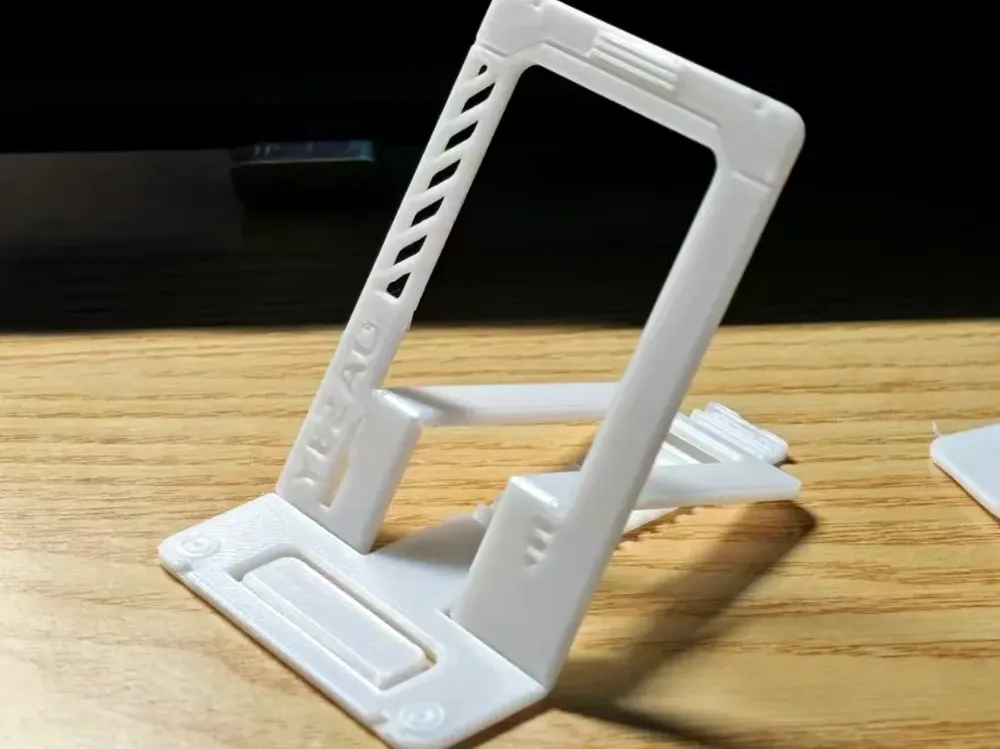 Ultra-thin Folding Phone Stand by YEZAO MakerWorld: Download Free 3D Models
