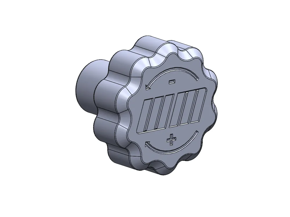 WM Hydraulic Pressure Regulator Knob by Westersund Design - MakerWorld