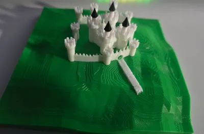 Simple Low Poly Castle by Youbobblue MakerWorld: Download Free 3D Models