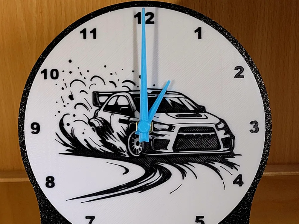 Rally Clock by Atii757 - MakerWorld