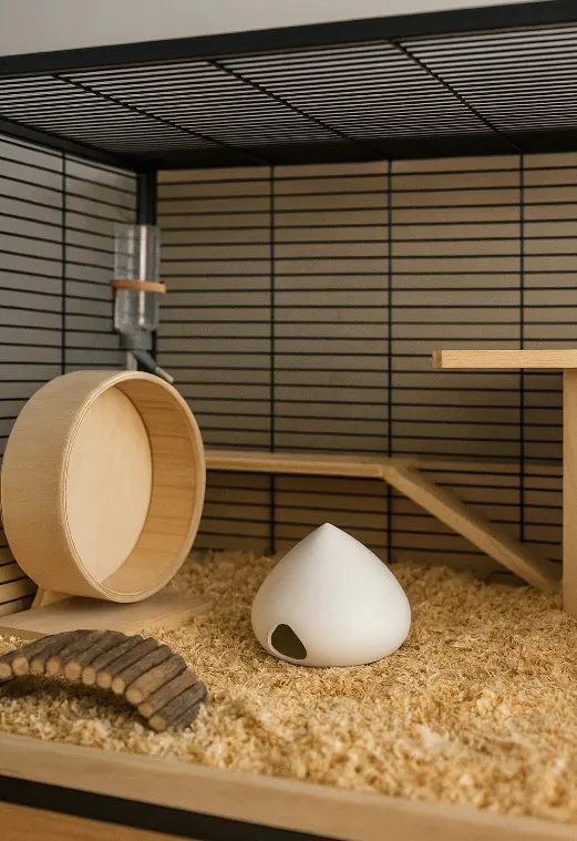 Cozy Drop Cave | For Rodents & Terrarium - Free 3D Print Model - MakerWorld