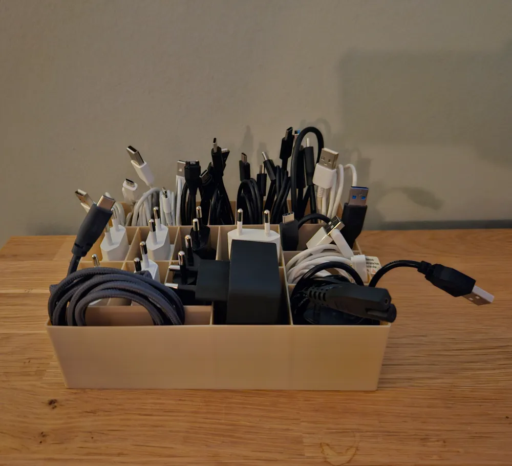 charger organizer by memax - MakerWorld