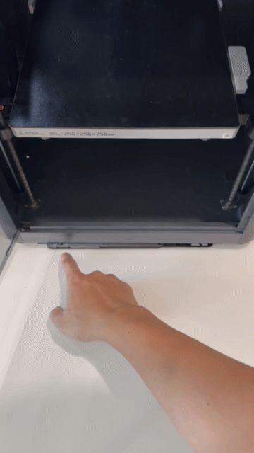 Build Plate Storage Under P1/X1 Printers by Potato Master 64 MakerWorld ...