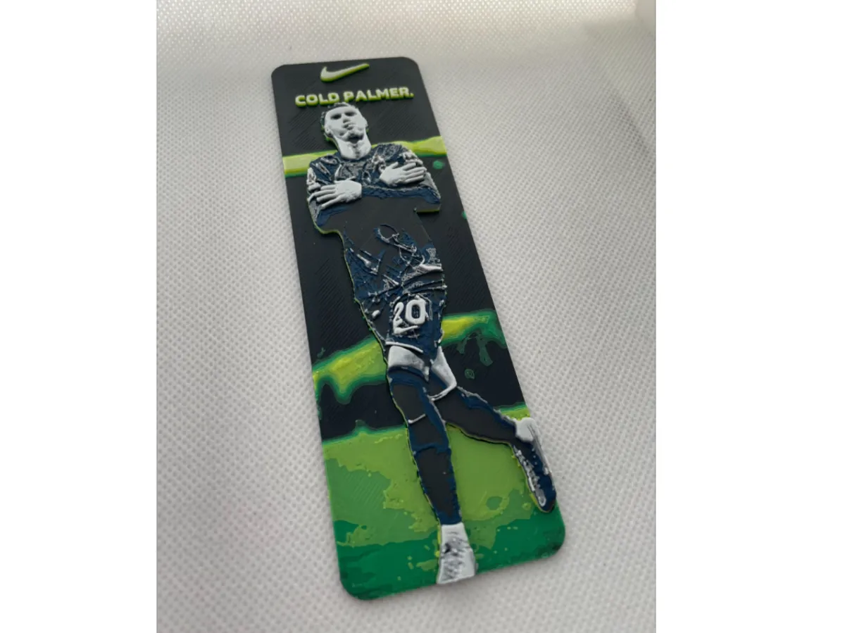 Cole Palmer (Cold Palmer) Chelsea Bookmark - Free 3D Print Model ...