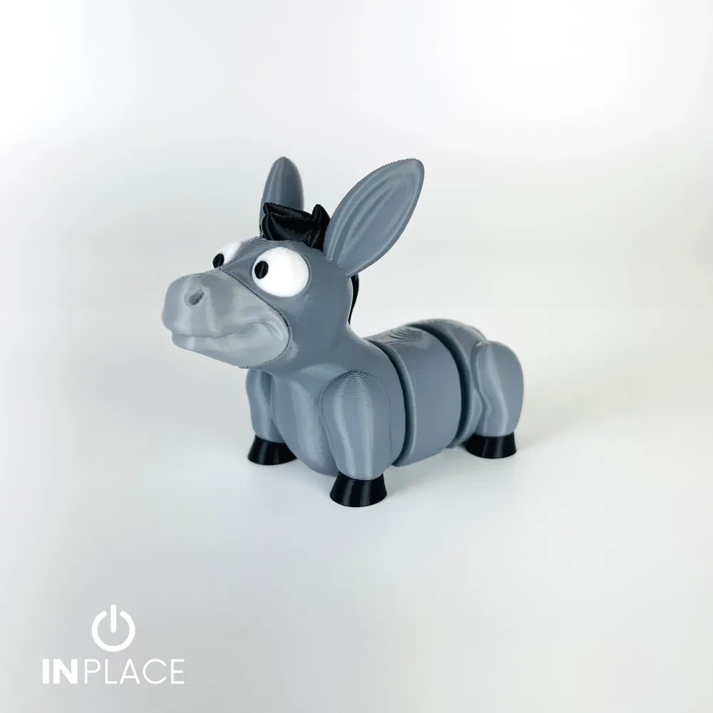 Cute Donkey Articulated - Free 3D Print Model - MakerWorld
