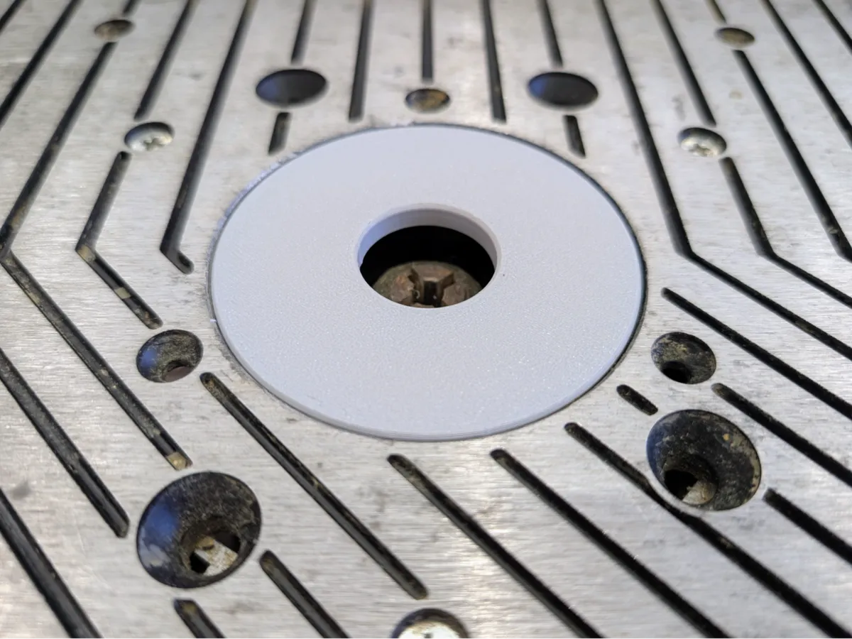 Router table insert rings 3 inch - Free 3D Print Model - MakerWorld