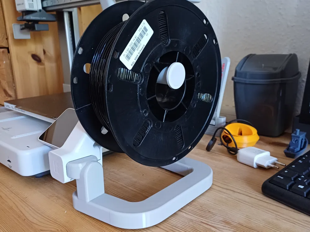 Spool Holder Desktop Stand for the Bambulab A1 by Printed_3D - MakerWorld