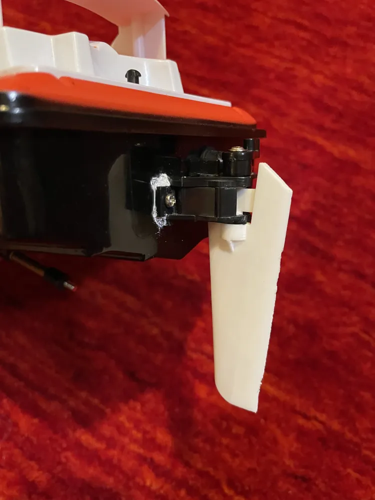 RC Boat Carrera Spare Rudder - Free 3D Print Model - MakerWorld