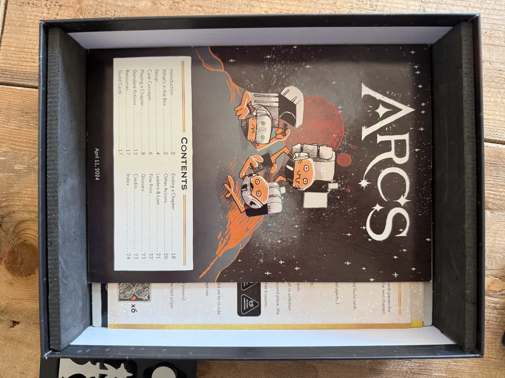 ARCS board game organizer insert by Cobre Creates MakerWorld: Download ...