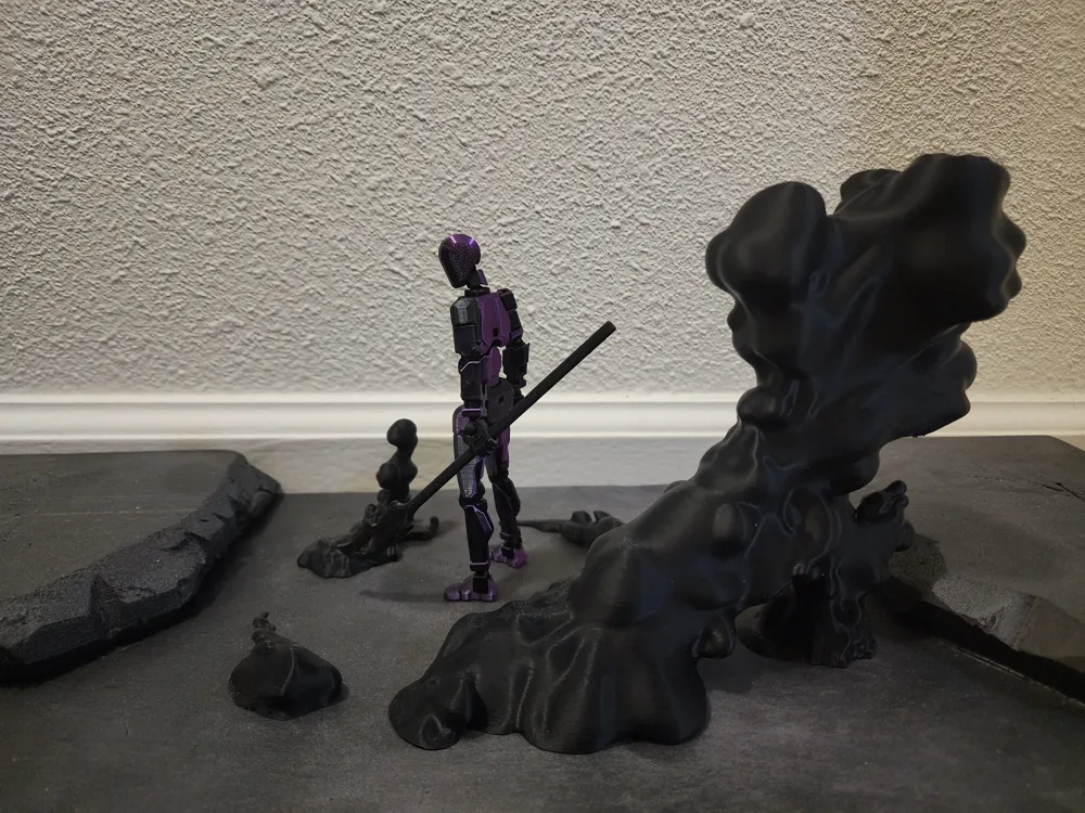 Action Figure Cloud effects - Free 3D Print Model - MakerWorld