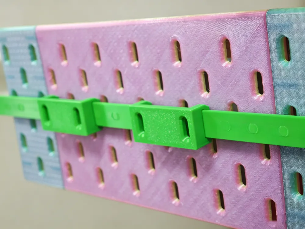 IKEA Skadis Pegboard Sliding Rail System - Free 3D Print Model - MakerWorld