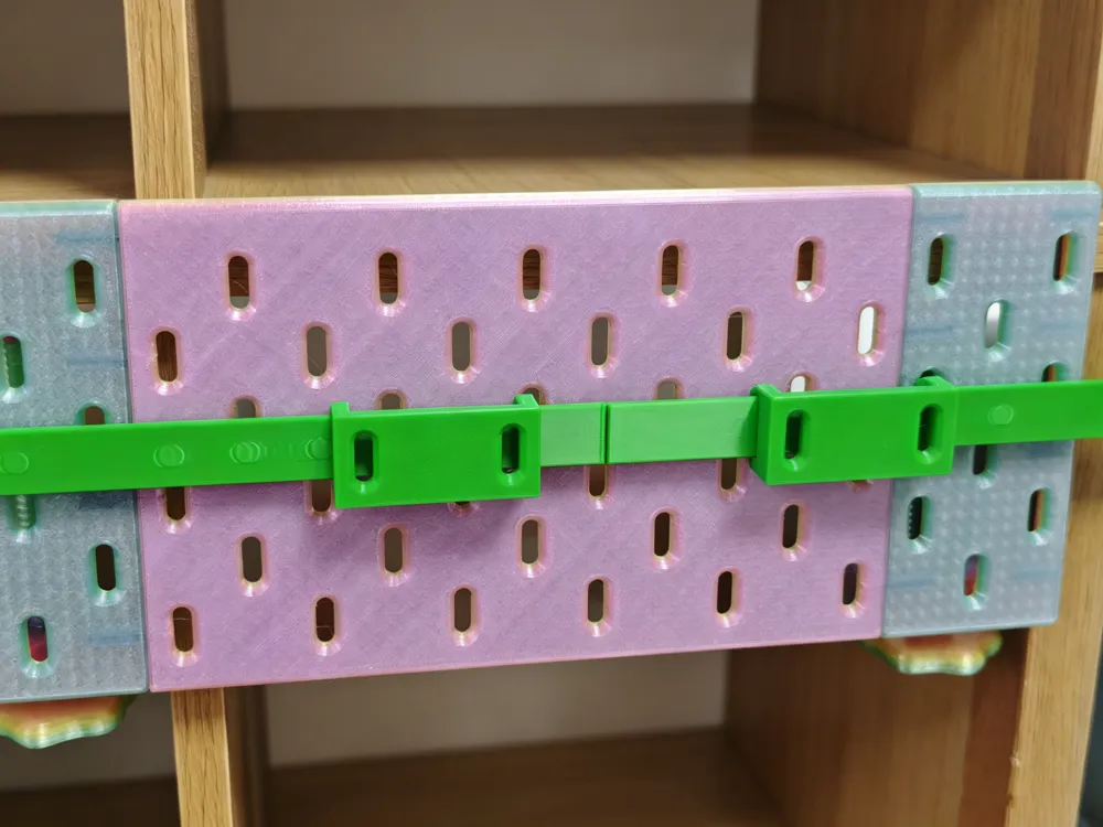 IKEA Skadis Pegboard Sliding Rail System - Free 3D Print Model - MakerWorld