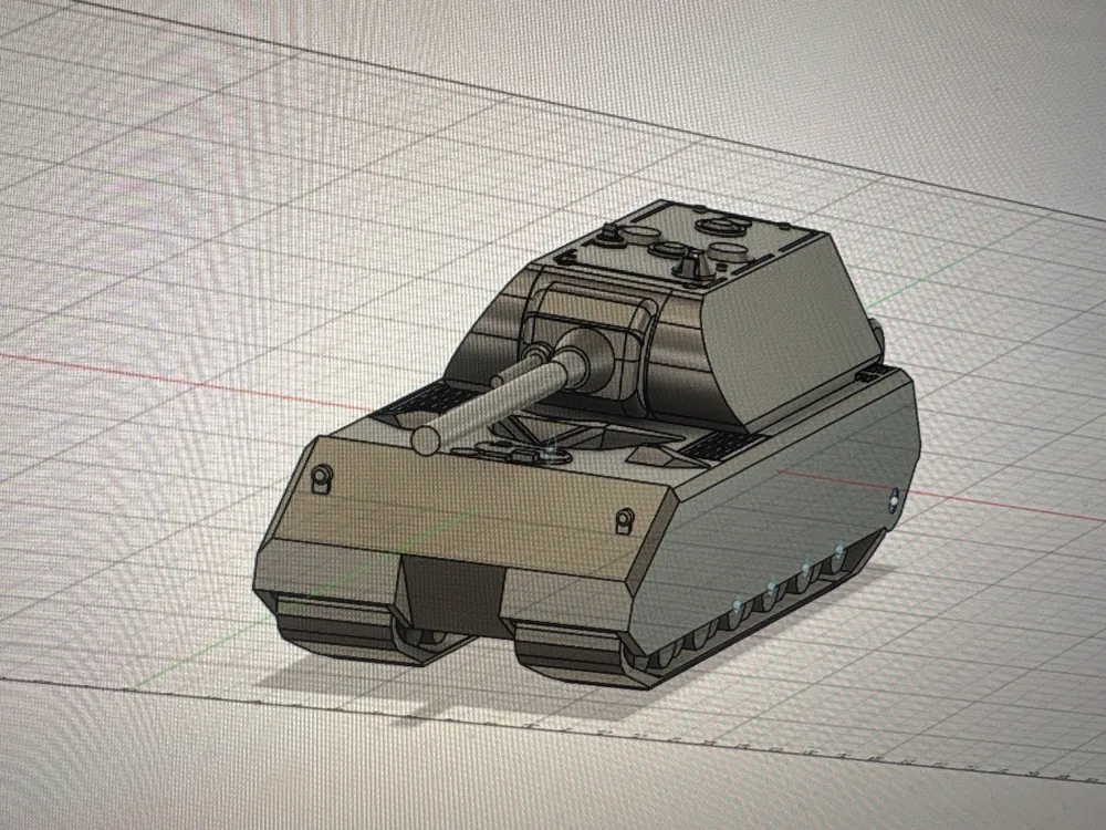 "Maus" Panzer VIII - Free 3D Print Model - MakerWorld