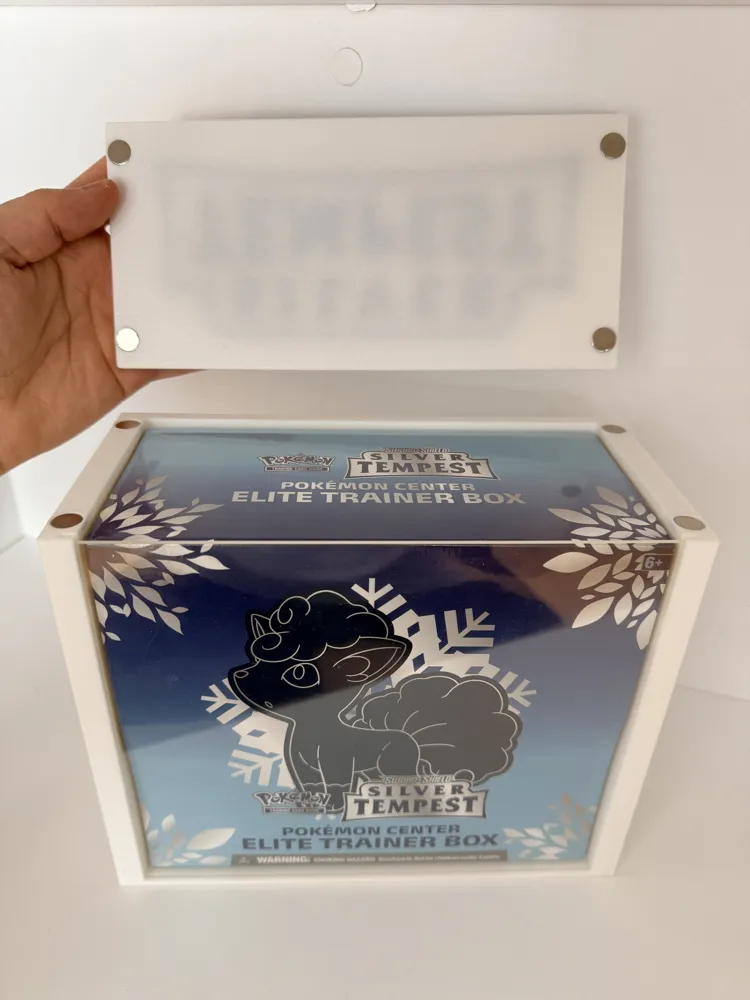 Pokemon ETB Case - Silver Tempest - Free 3D Print Model - MakerWorld