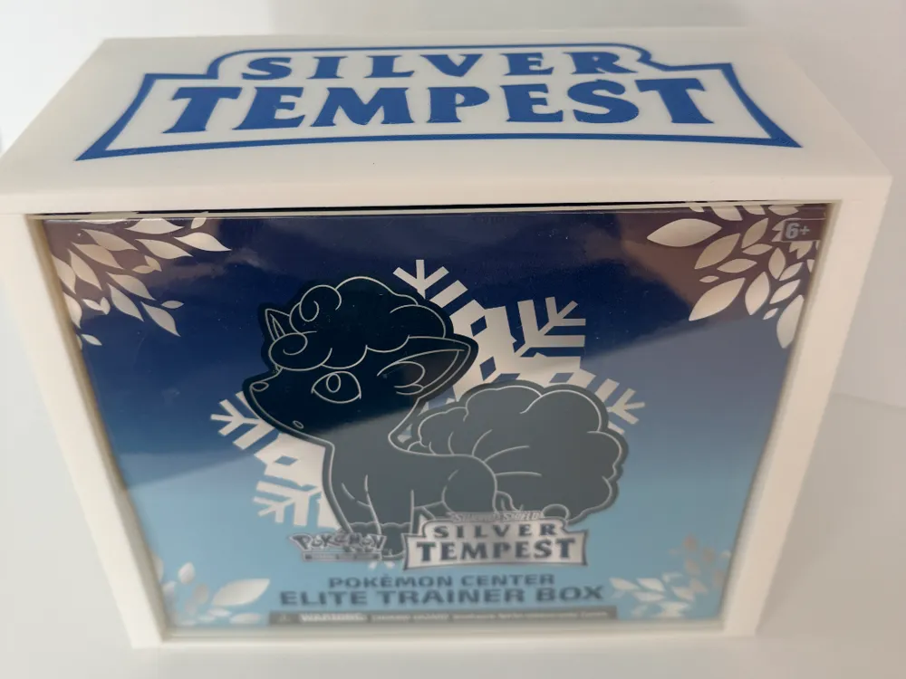 Pokemon ETB Case - Silver Tempest - Free 3D Print Model - MakerWorld