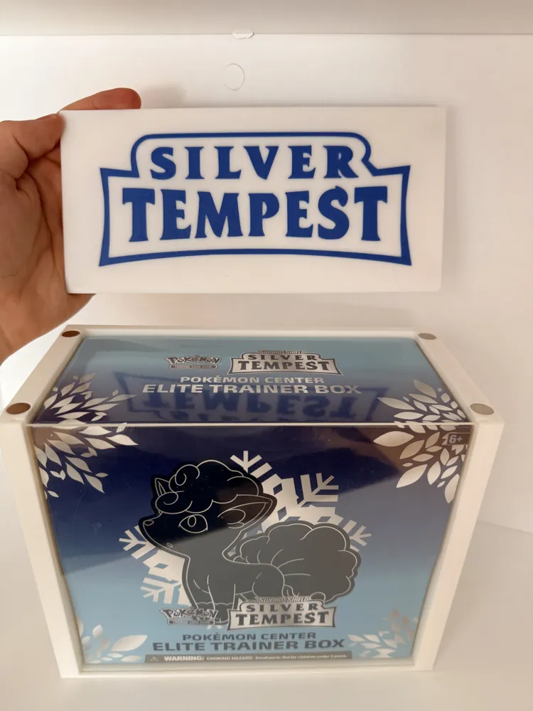 Pokemon ETB Case - Silver Tempest - Free 3D Print Model - MakerWorld