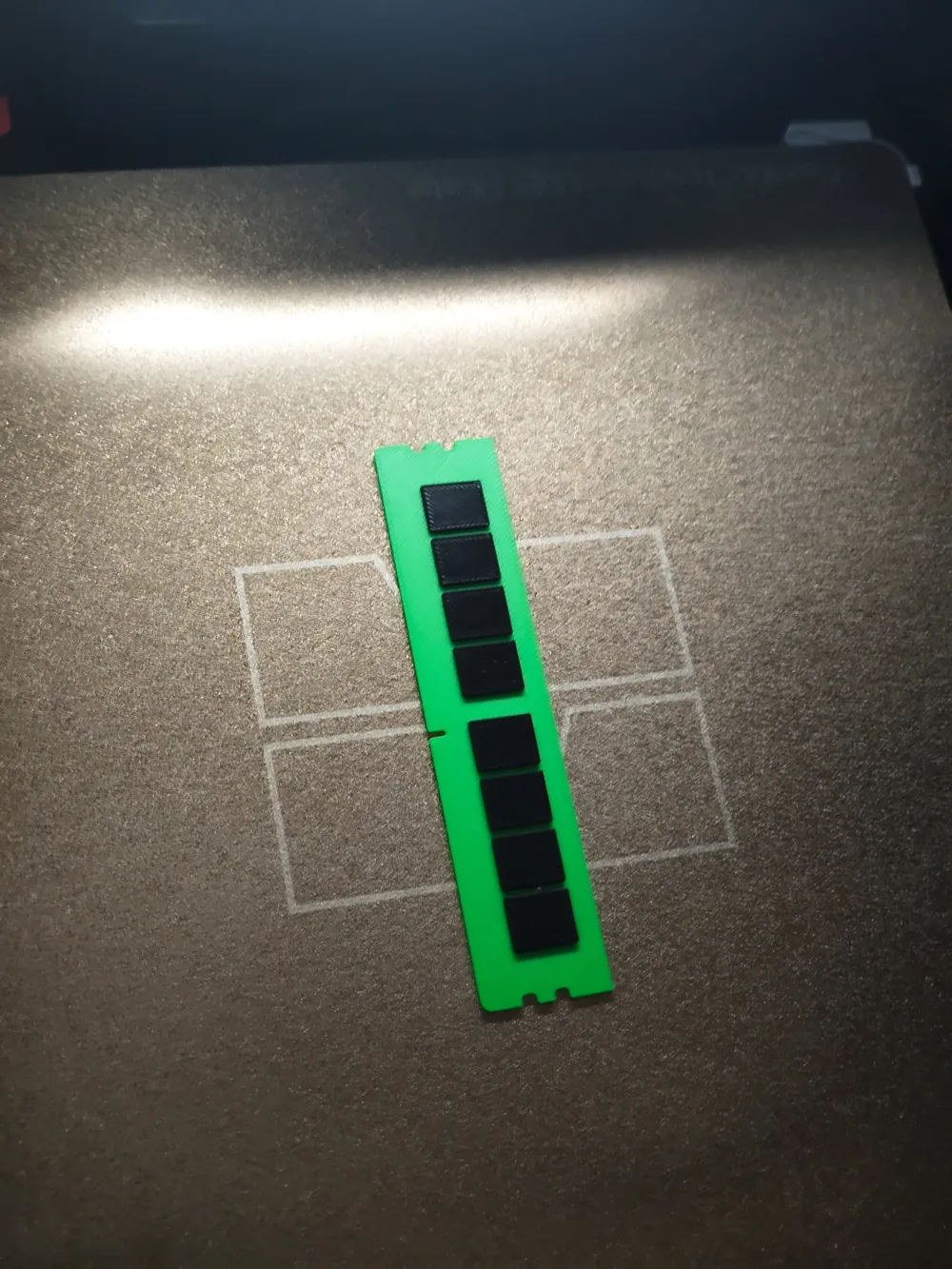 Fake stick of DDR4 RAM - Free 3D Print Model - MakerWorld