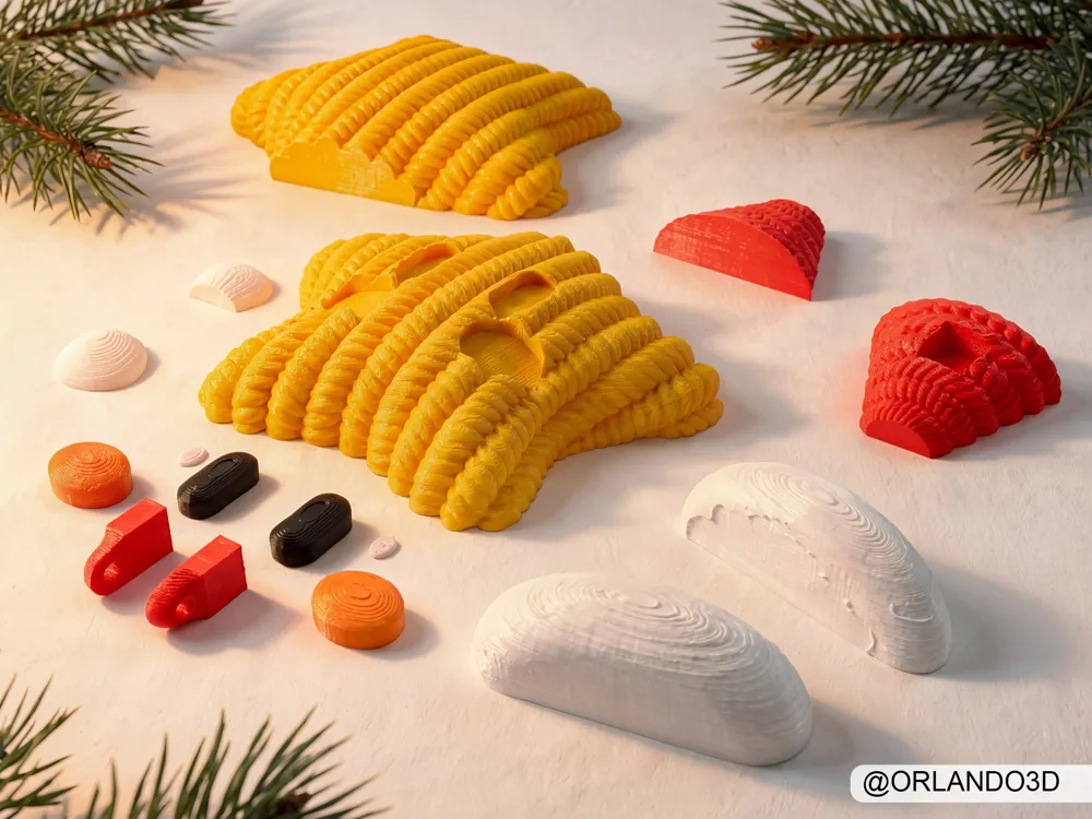 Christmas Tree Star Ornament - Free 3D Print Model - MakerWorld