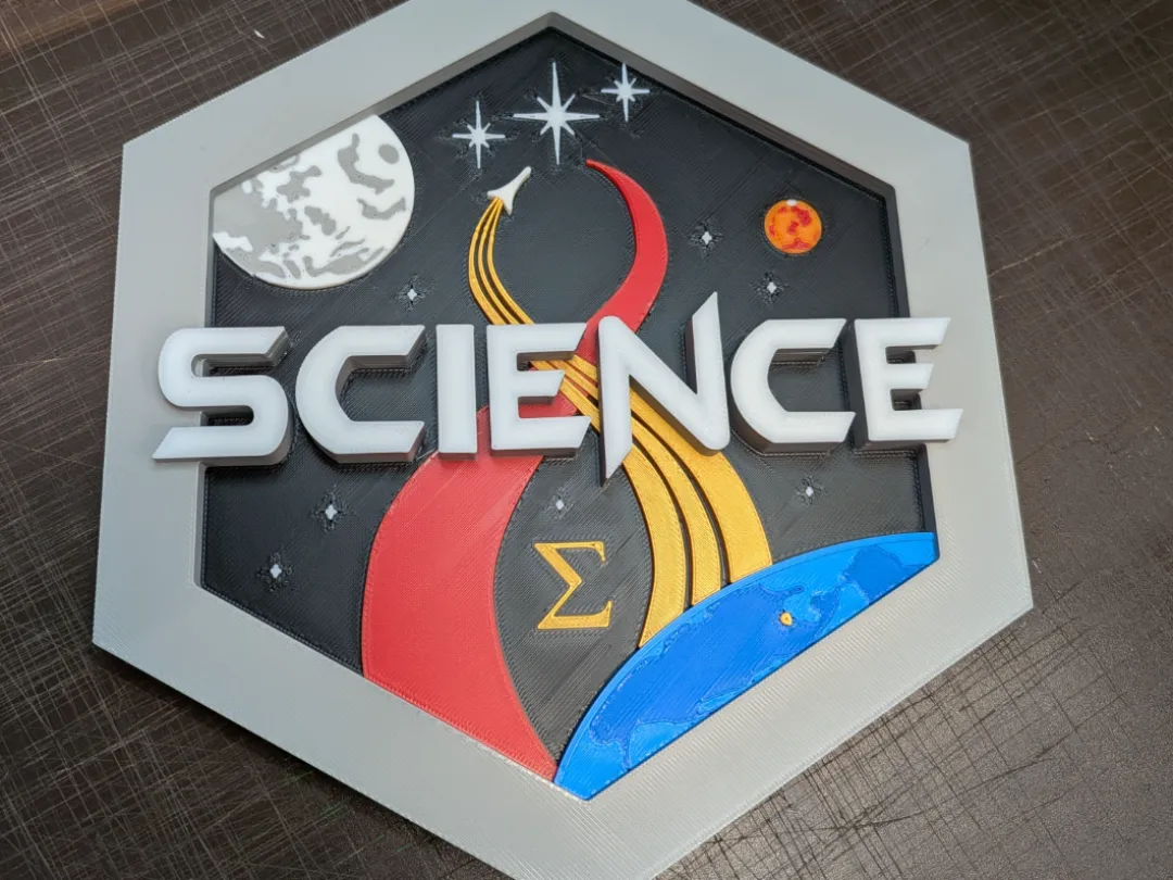 Artemis Science Team Logo - Free 3D Print Model - MakerWorld