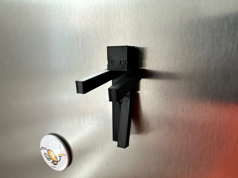 Fridge Magnet - Minecraft Mini Enderman Adjustable by Zdenek - MakerWorld