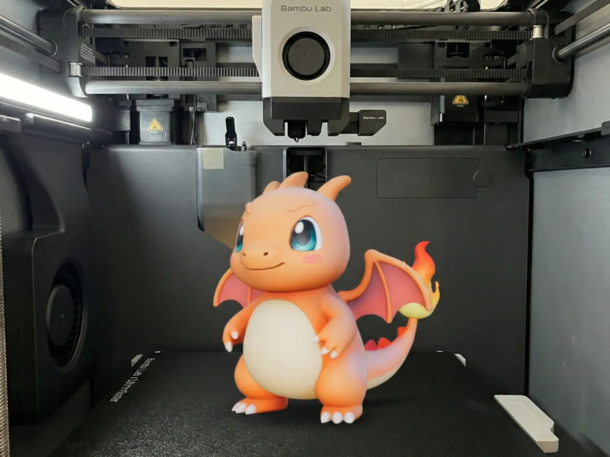 Cute Fire Dragon Creature - Free 3D Print Model - MakerWorld