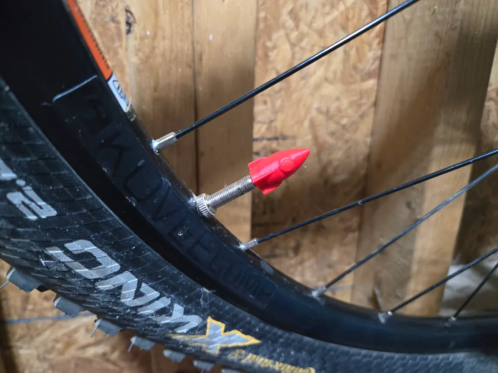 Rocket Ship - Valve Cap by Novel DesignsMakerWorld: Download Free 3D Models