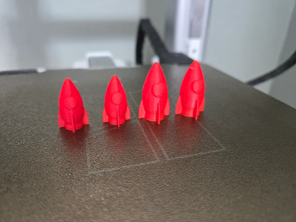 Rocket Ship - Valve Cap by Novel DesignsMakerWorld: Download Free 3D Models