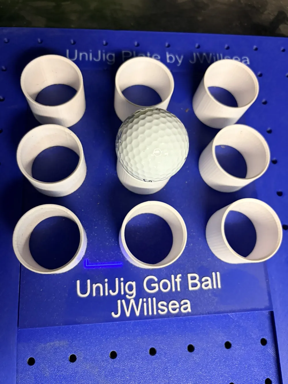 Galvo UniJig Golf Ball Jig - Free 3D Print Model - MakerWorld
