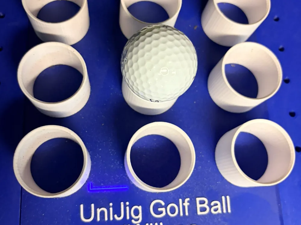 Galvo UniJig Golf Ball Jig - Free 3D Print Model - MakerWorld