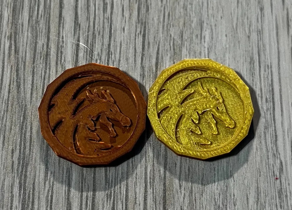 Wizzard Coins Token by BamBle3D.com - MakerWorld